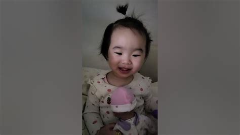 우서윤애기시절 지가말하고도 당황♡ Youtube