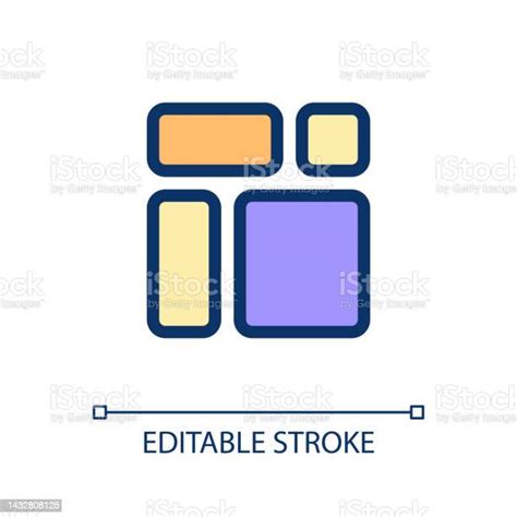 콘텐츠 블록 픽셀 완벽한 Rgb 색상 Ui 아이콘 0명에 대한 스톡 벡터 아트 및 기타 이미지 0명 개념 개선 Istock