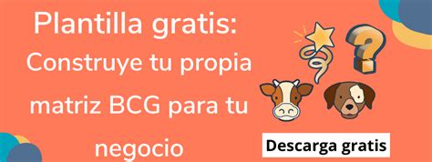 Qué es la matriz BCG y cómo se hace con ejemplos y plantilla