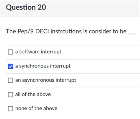 Solved The Pep9 Decl Instrcutions Is Consider To Be A