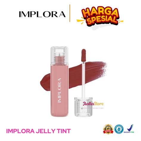 Implora Jelly Tint Lip Tint Jelly Cheek And Lip Tint Liptint Lip