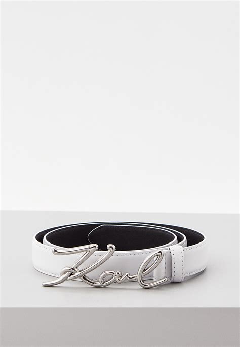 Ремень Karl Lagerfeld, цвет: белый, RTLABP067001 — купить в интернет ...