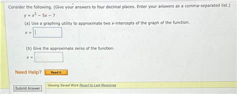 Consider The Following Give Your Answers To Four Chegg