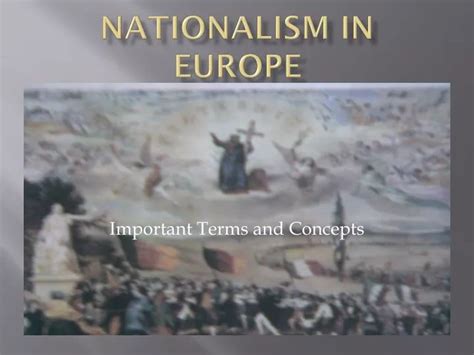 Ppt Nationalism In Europe Powerpoint Presentation Free Download Id