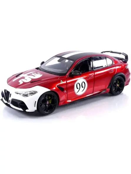 Burago Alfa Romeo Giulia GTAm Rossa Scala 1 18 Burago Maisto