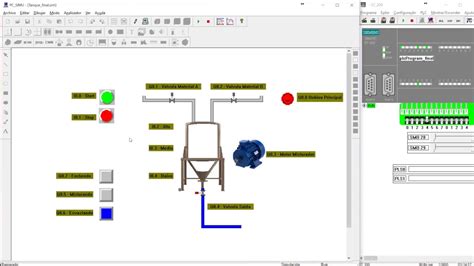 PLC Mixing Process Ladder And Simulation YouTube