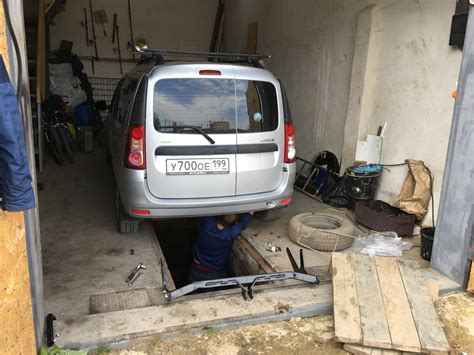 Фаркоп — Lada Ларгус, 1,6 л, 2013 года | аксессуары | DRIVE2