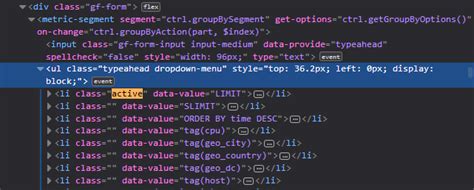 Bug Influxdb Metrics Query Editor Interactive Empty Group By Options · Issue 13861