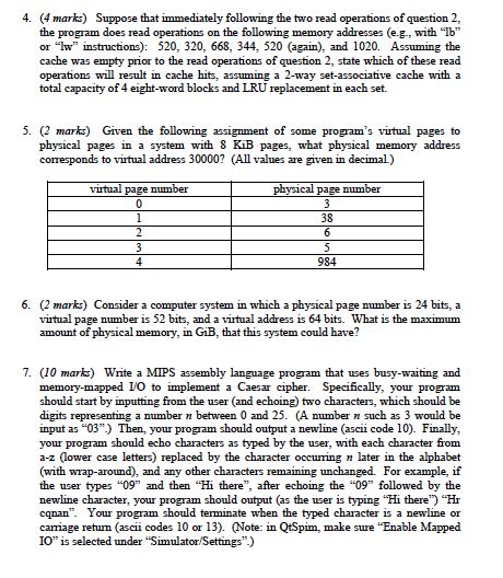 Write A MIPS Assembly Language Program That Uses Chegg