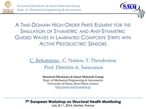 Pdf A Time Domain High Order Spectral Finite Element For The