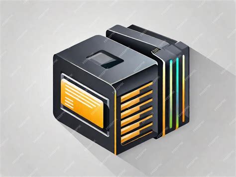 Efficient And Secure Data Storage Solutions Premium Ai Generated Image