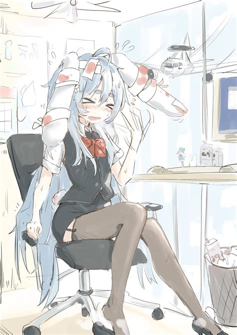 Wwparasi Cirno Para Vtuber Indie Virtual Youtuber Touhou Light Blue Hair Absurdres