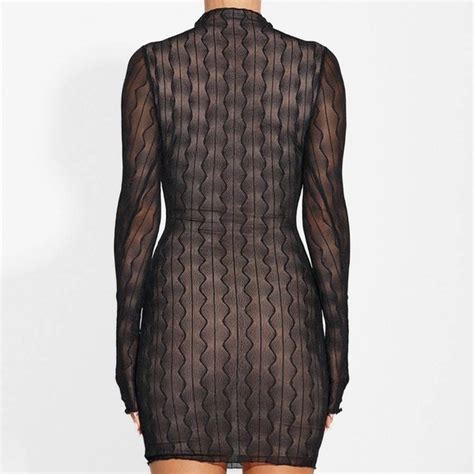 Naked Wardrobe Dresses Naked Wardrobe Almost Naked Mini Dress In Black Poshmark