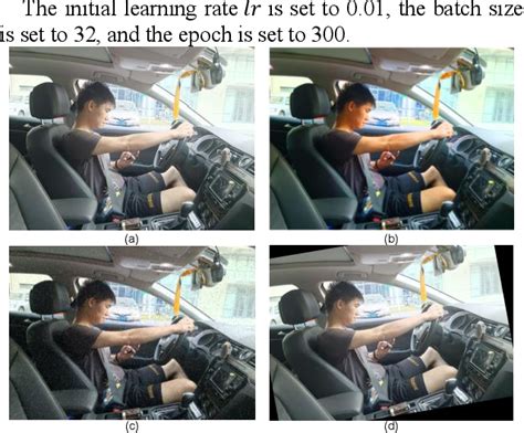 Figure 1 From A Visual Recognition Method For The Automatic Detection Of Distracted Driving