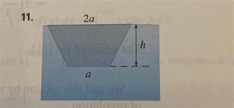 Solved 3 11 A Vertical Plate Is Submerged Or Partially