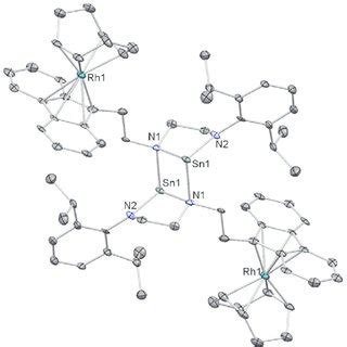 Thermal Ellipsoid Plots 50 Probability Of The Molecular Structures