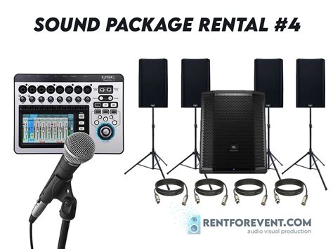 Audio Rental Sound Equipment For Rent Rentforevent Com