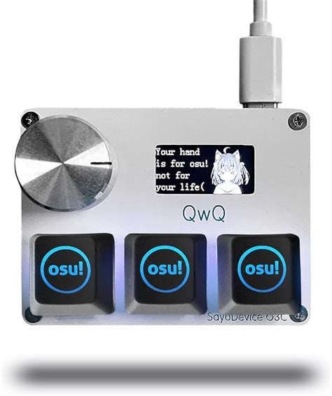 sayodevice o3c osu keyboard rapid trigger hall switches magnetic linear