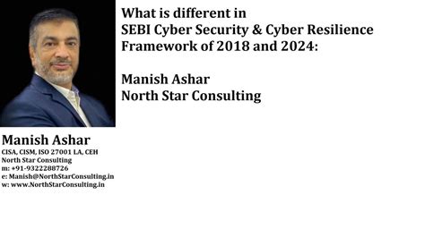 What Is Different In Sebi Cyber Security And Cyber Resilience Framework