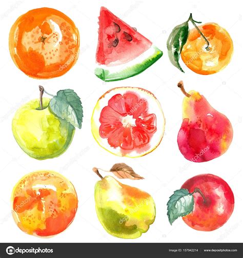 Watercolor Painting Ideas Fruit At Dorothy Boots Blog