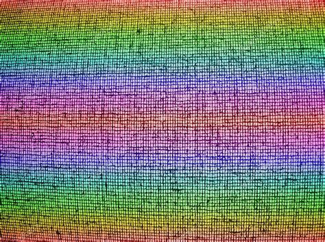 Abstract Chaotic Rainbow Grid Background Texture Stock Photo Fmua