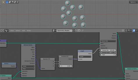 Distributing Objects On A Plane Without Intersections With Blender
