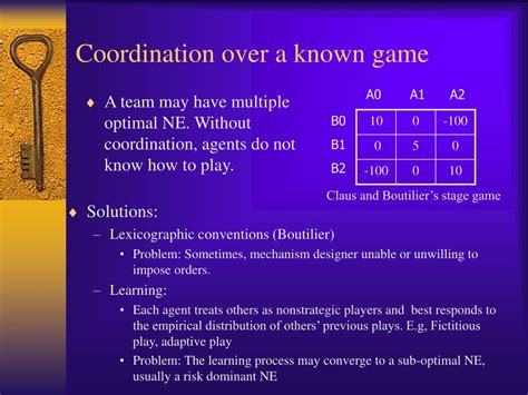 PPT Reinforcement Learning To Play An Optimal Nash Equilibrium In Coordination Markov Games