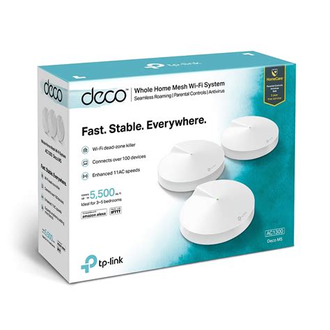 Deco M5 Ac1300 Whole Home Mesh Wi Fi System Tp Link Canada