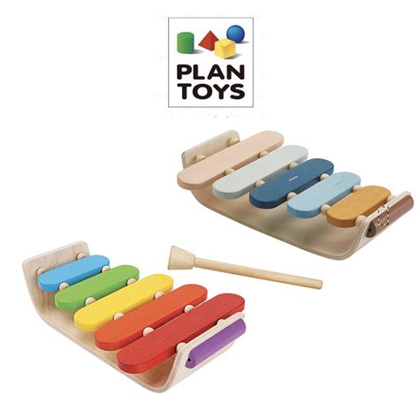 【樂森藥局】泰國 Plantoys 木作兒童樂器 彩虹橢圓木琴 清新藍 打擊敲擊 玩具 木琴 12個月以上 蝦皮購物
