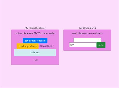 Github Subho004token Dispenser This Dapp Utilizes Solidity