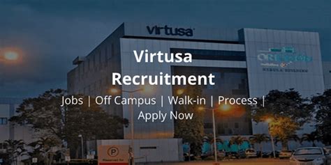 Virtusa Recruitment Hiring For Freshers Apply Now