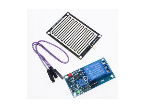 Raindrop Detection Sensor Kit With 12v Relay Module