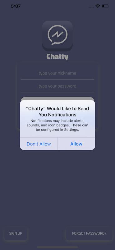 Chatty Ios Universal Public Chat App Template Swift By Cubycode