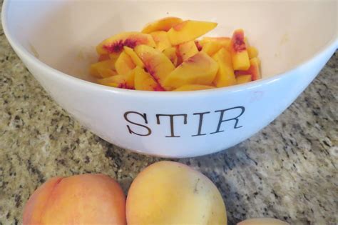 Today I'm here to tell you how SO good the peach bars turned out and to ...