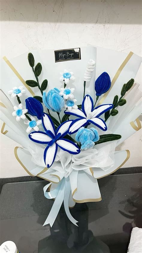 Buket Bunga Handmade Beads