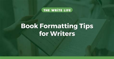 How To Format A Book Tips Your Editor Wants You To Know