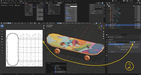 uv image distorting when applying subdivision modifier materials and