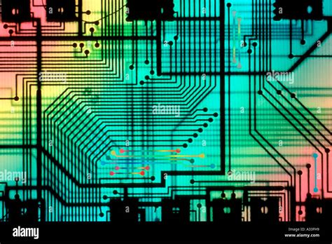 Technology Circuit Board Stock Photo Alamy