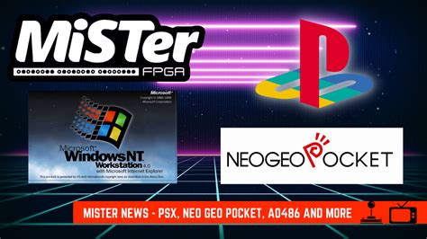 Mister Fpga Updates Psx Neo Geo Pocket Ao486 And More Retrorgb
