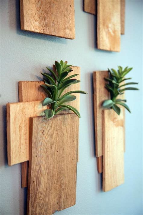 Déco murale bois à faire soi même 8 idées créatives