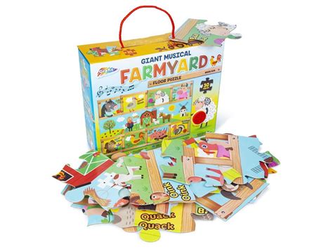Giant Old Macdonald Had A Farm Musical Sing A Long Jigsaw Floor Puzzle