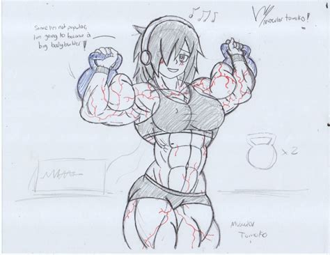 Rule 34 Abs Biceps Big Muscles Danodrawings Exercise Extreme Muscles