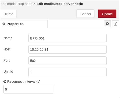How To Access A Modbus Tcp Device General Node Red Forum