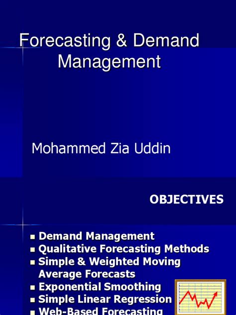 forecasting and demand management pdf pdf forecasting regression