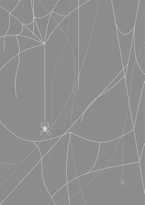 Spider Nest Vertical Background Vector Illustration 30768218 Vector Art