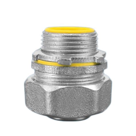 Conector Recto Liquid Tight Hierro Cye