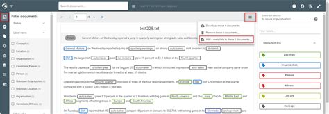 How To Assign A Metadata To A Set Of Documents Kairntech Documentation