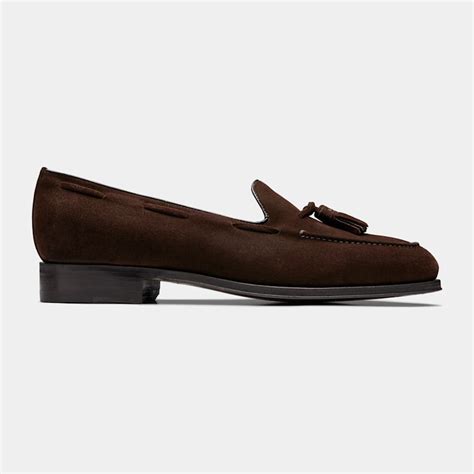 Brown Tassel Loafer Calf Suede Suitsupply Online Store