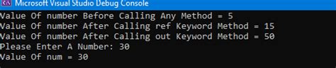 C Ref And Out Keywords Today I Am Going To Discuss About Ref By