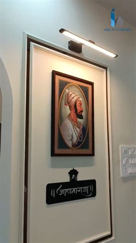 Canus Studio Canvas Print And Handmade Painting Of Chatrapati Shivaji